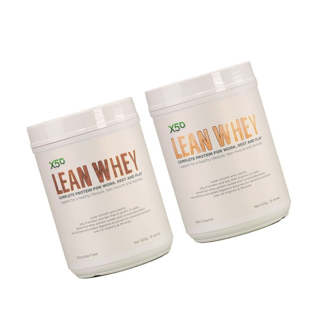 100% Lean Whey Protein – X50 Lifestyle Australia